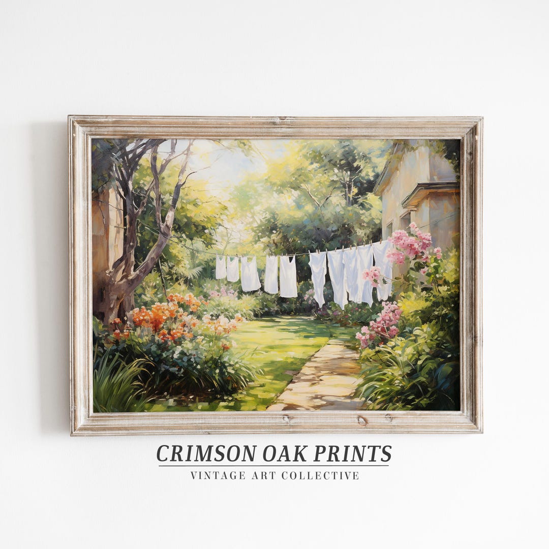 Vintage Spring Painting , Vintage Contry House Painting Impressionism ...