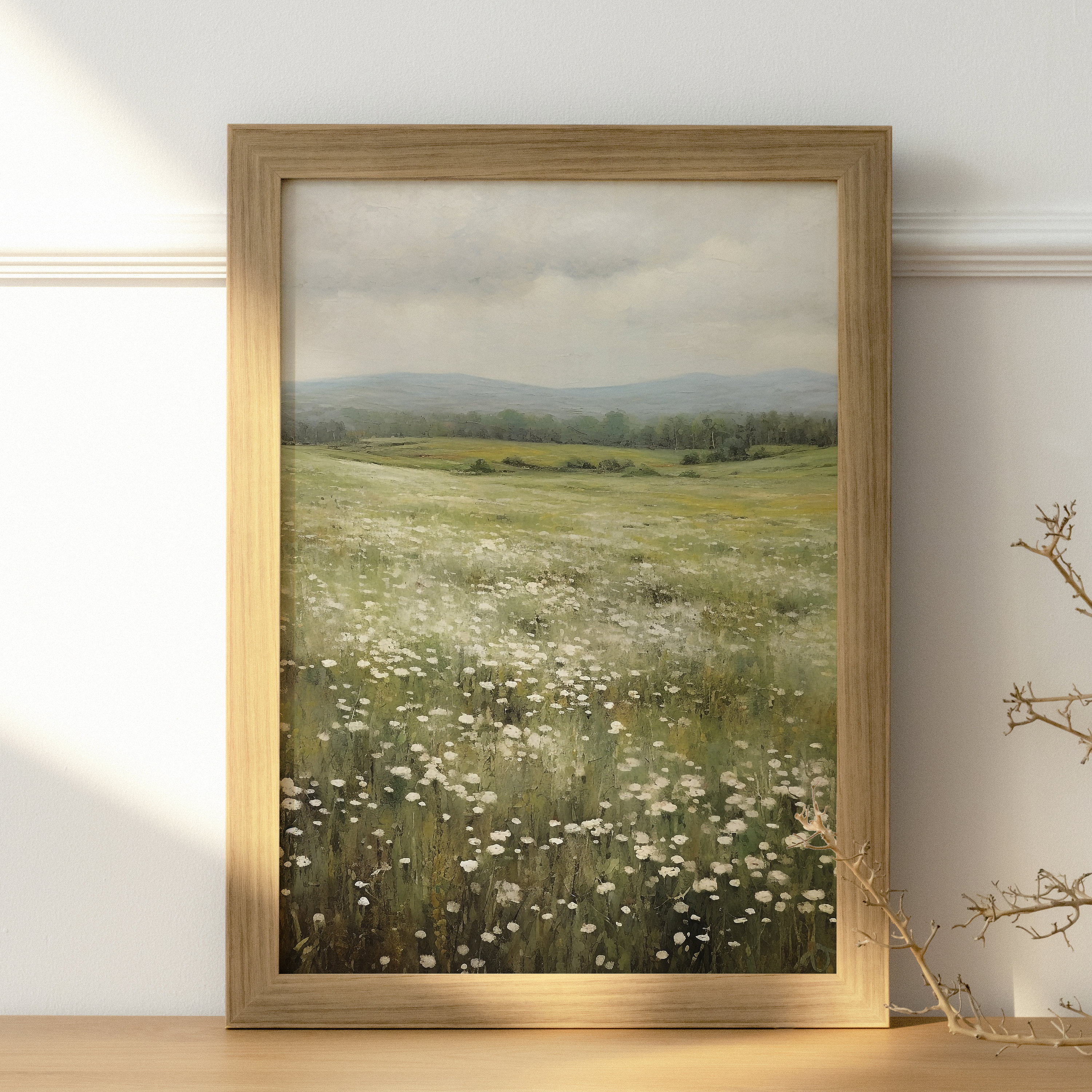 Impressionism Vintage Spring Painting Vintage Wall Art Print Printable ...