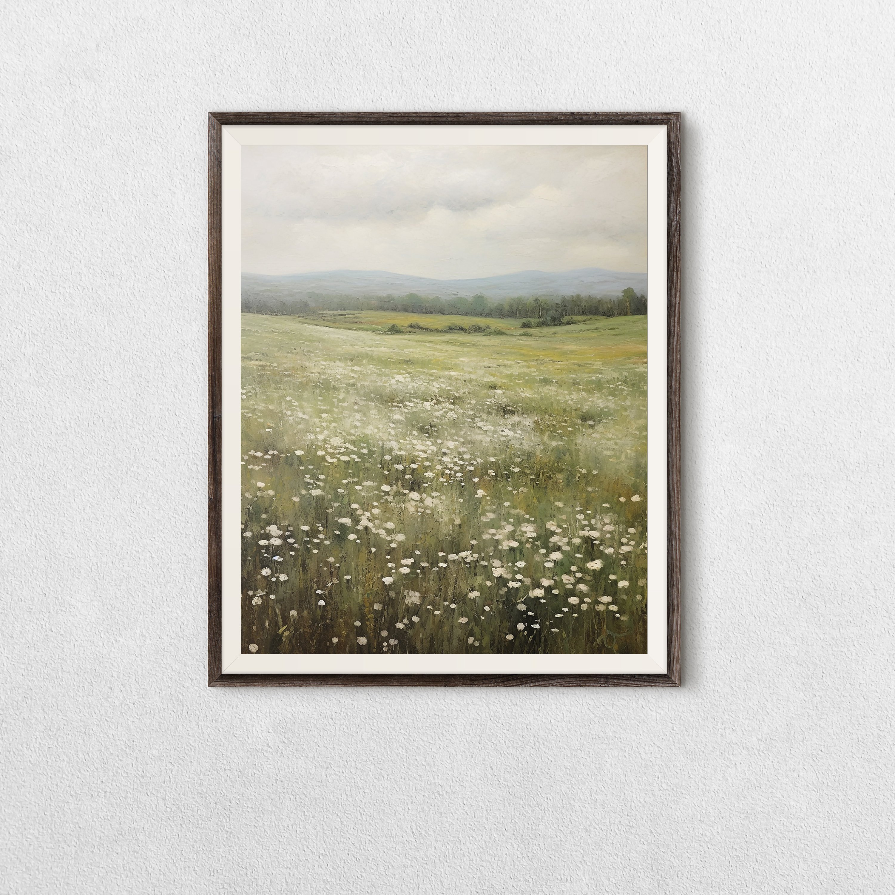 Impressionism Vintage Spring Painting Vintage Wall Art Print Printable ...