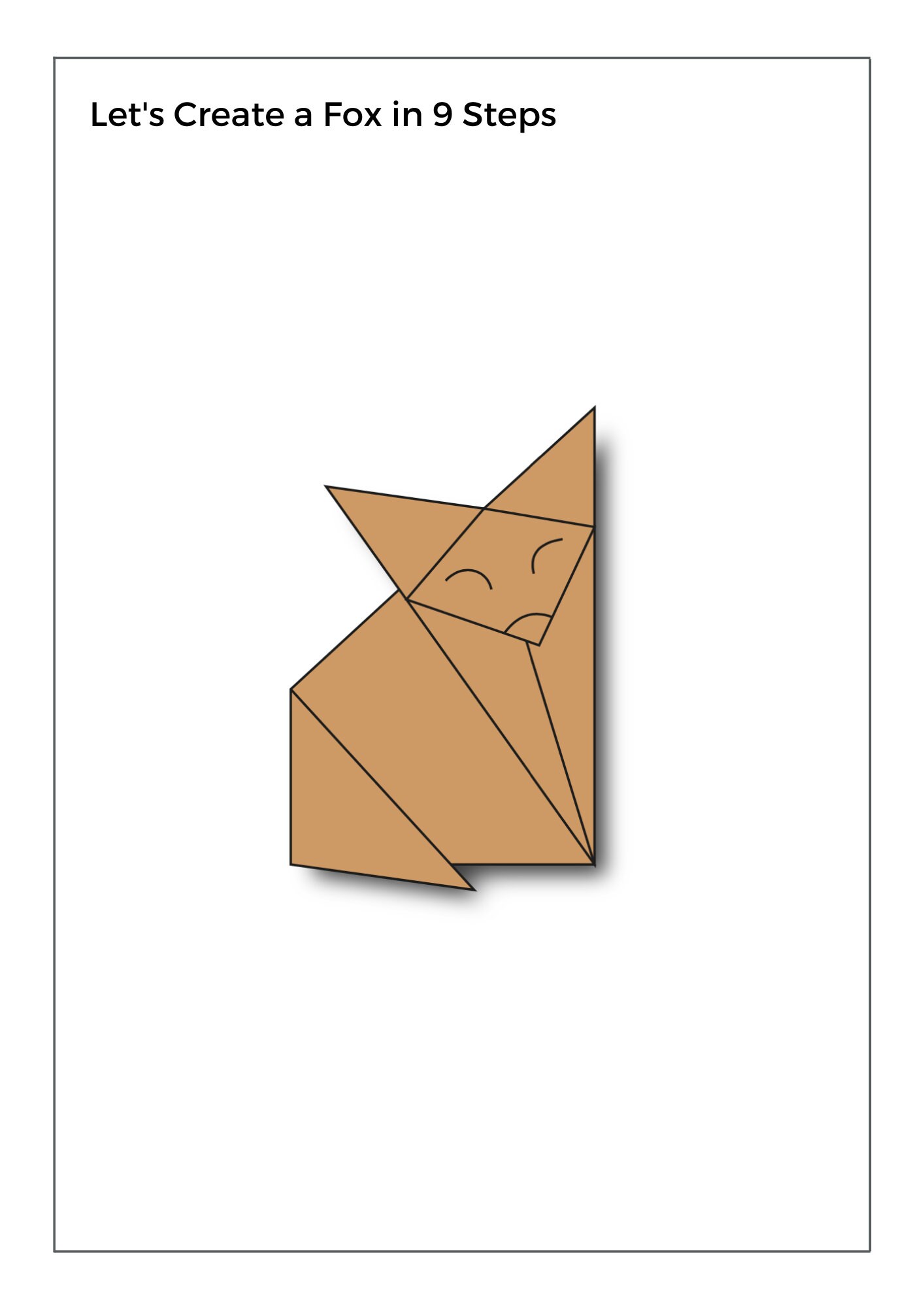 Origami Printable Pages for Kids, Origami for Kids, Family Games, Back ...