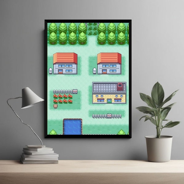 Pallet Town - Etsy