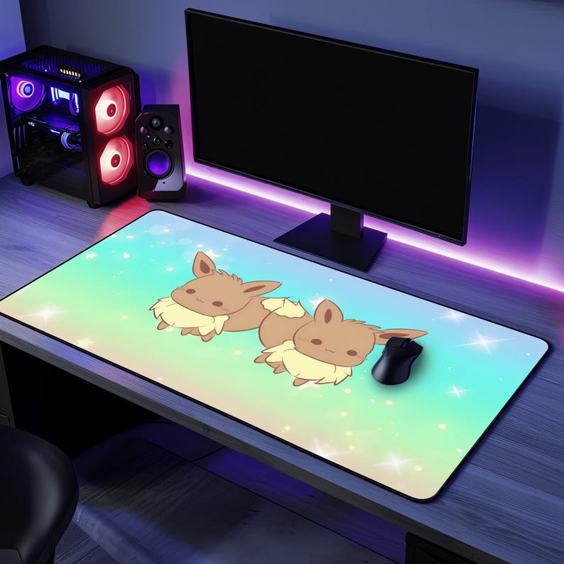 Pokemon Computer Gaming Desk Mat - Mousepad / Pokemon Playmat - 800mm X ...