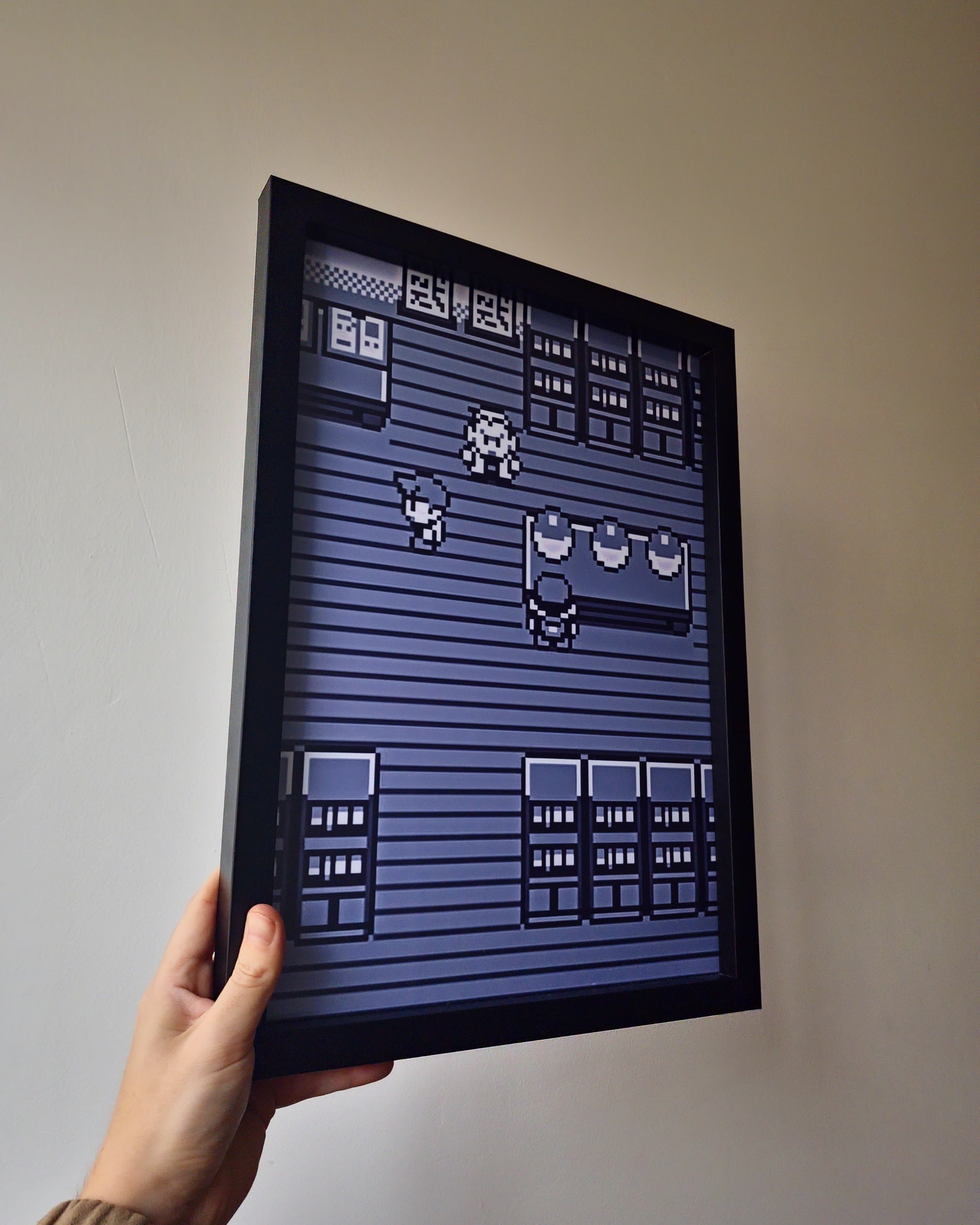 Pokemon Professor Oak Lab Framed Print - Exclusive Artwork for Pokemon ...