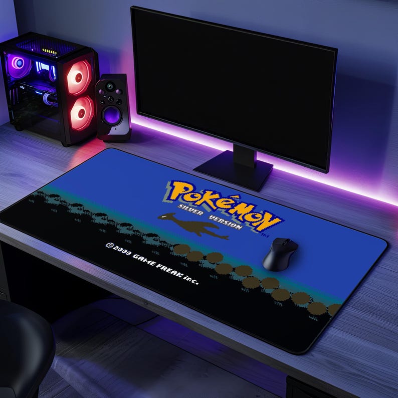 Pokemon Computer Gaming Desk Mat - Mousepad / Pokemon Playmat - 800mm X ...