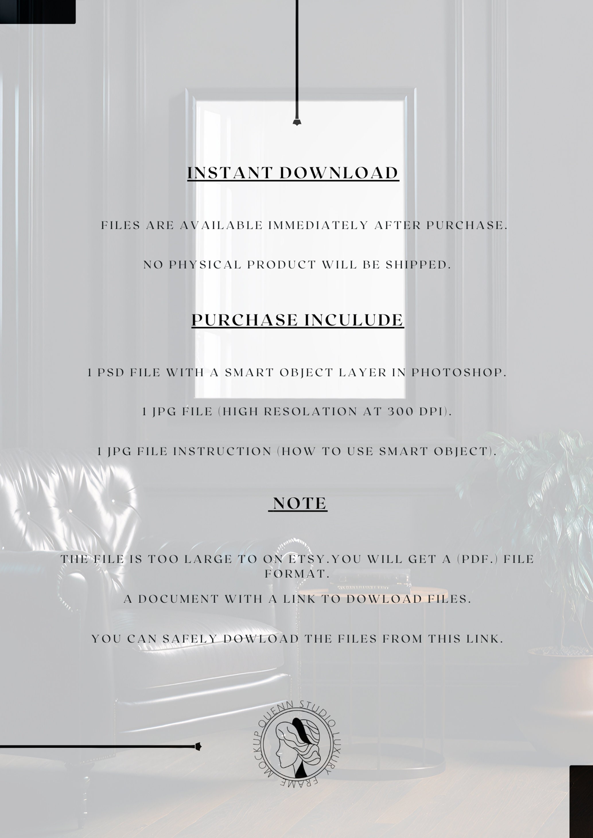 Vertical Resting Wall Wood Frame Mockup for Poster Design, DIN A Size ...