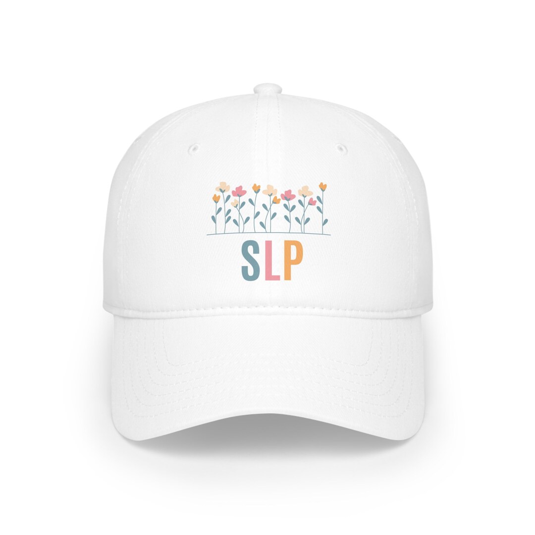 Slp Hat , SLP Cap, Speech Language Pathologist Gift, Speech Therapist ...