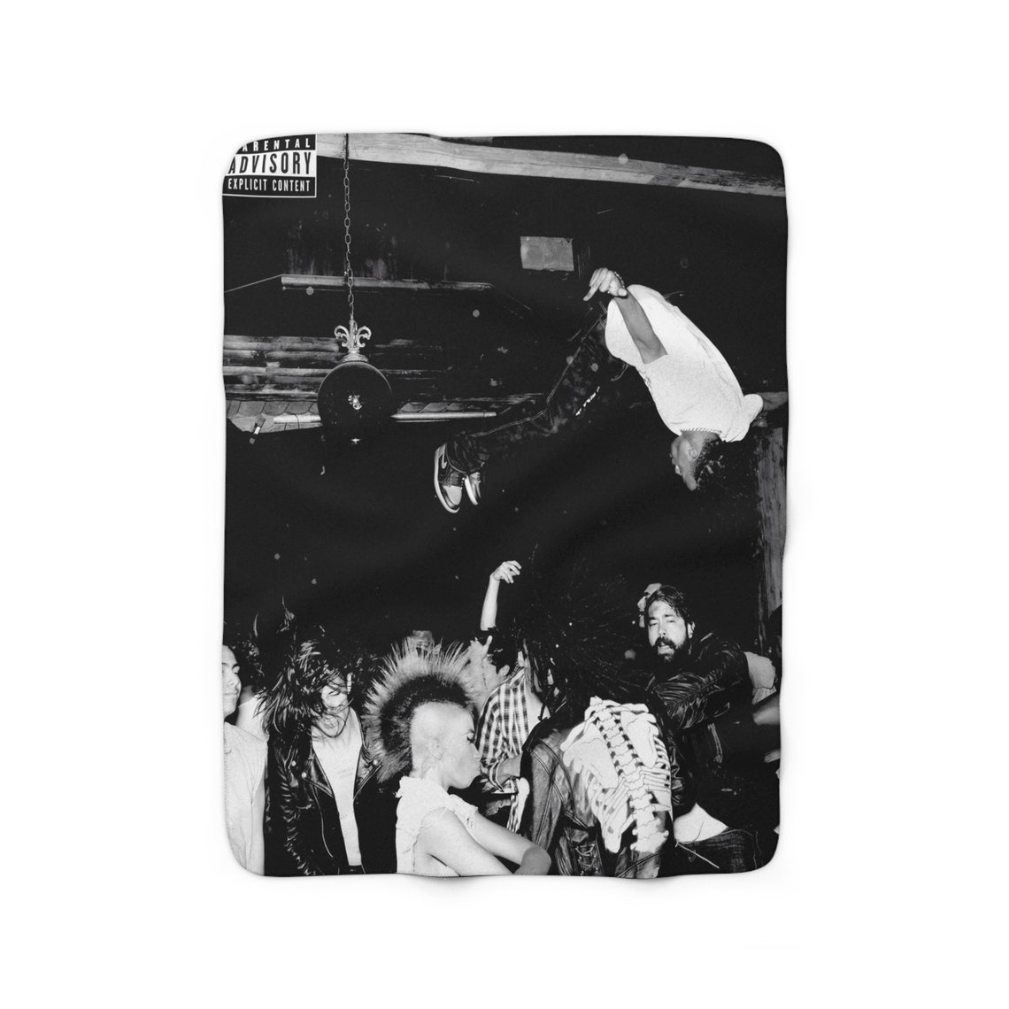Die Lit Album Cover Playboi Carti Blanket - Etsy