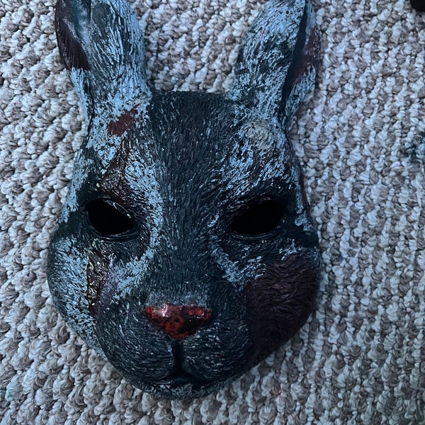 Rabbit Mask - Etsy