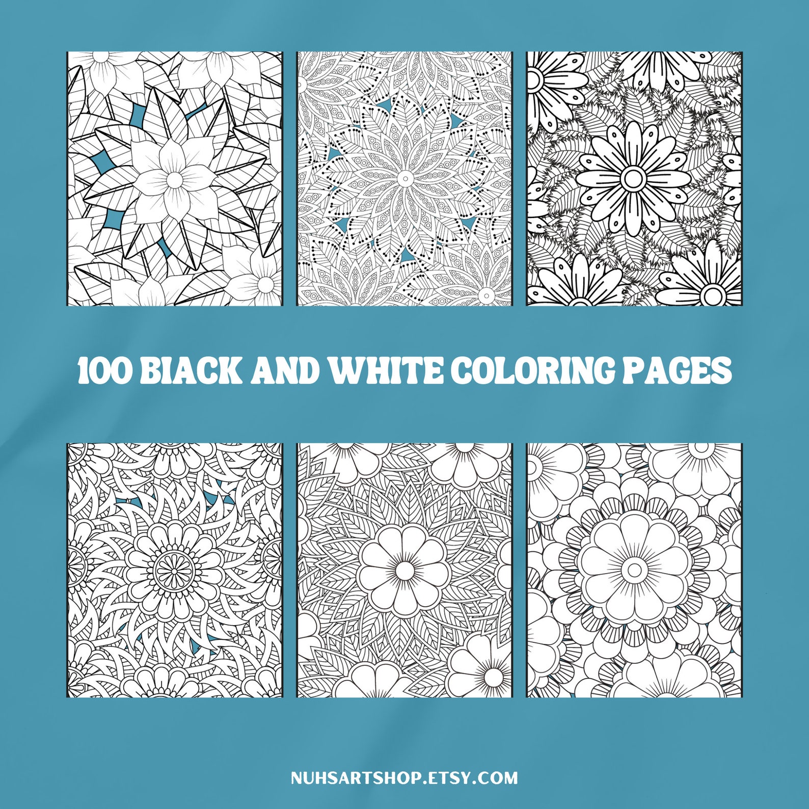 Mandala Flowers Coloring Pages for Kids |printable Coloring Pages ...