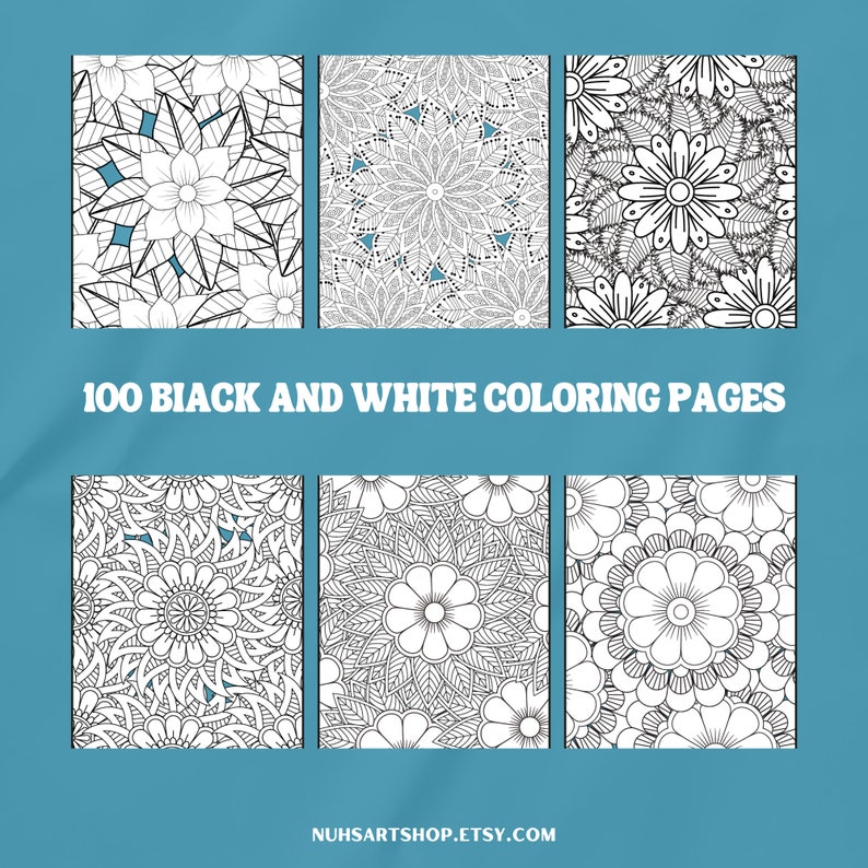 Mandala Flowers Coloring Pages for Kids |printable Coloring Pages ...