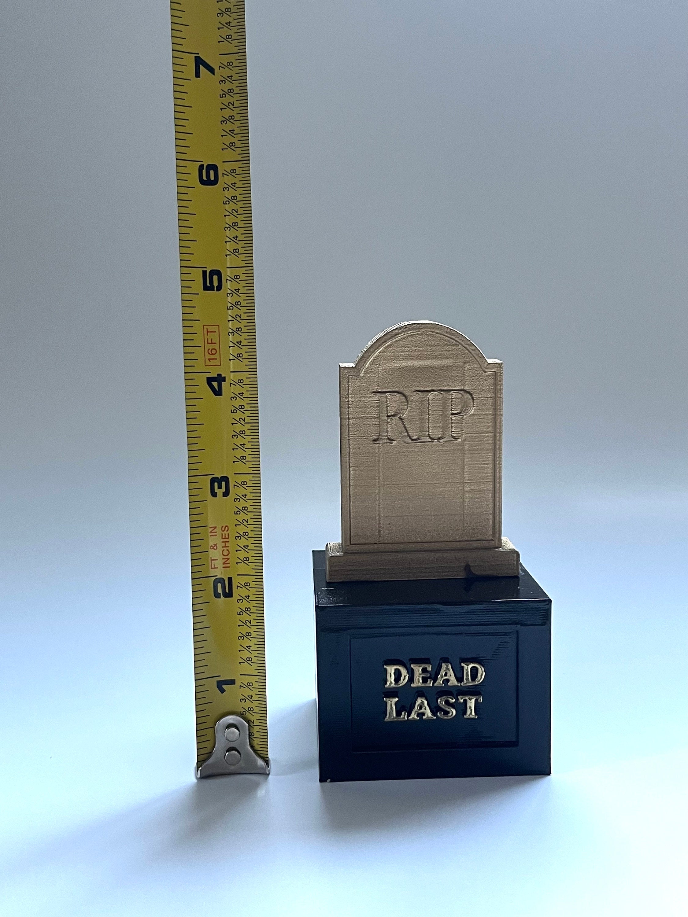 Dead Last Trophy, Funny Trophy, Game Night Award, Gag Gift, Loser ...