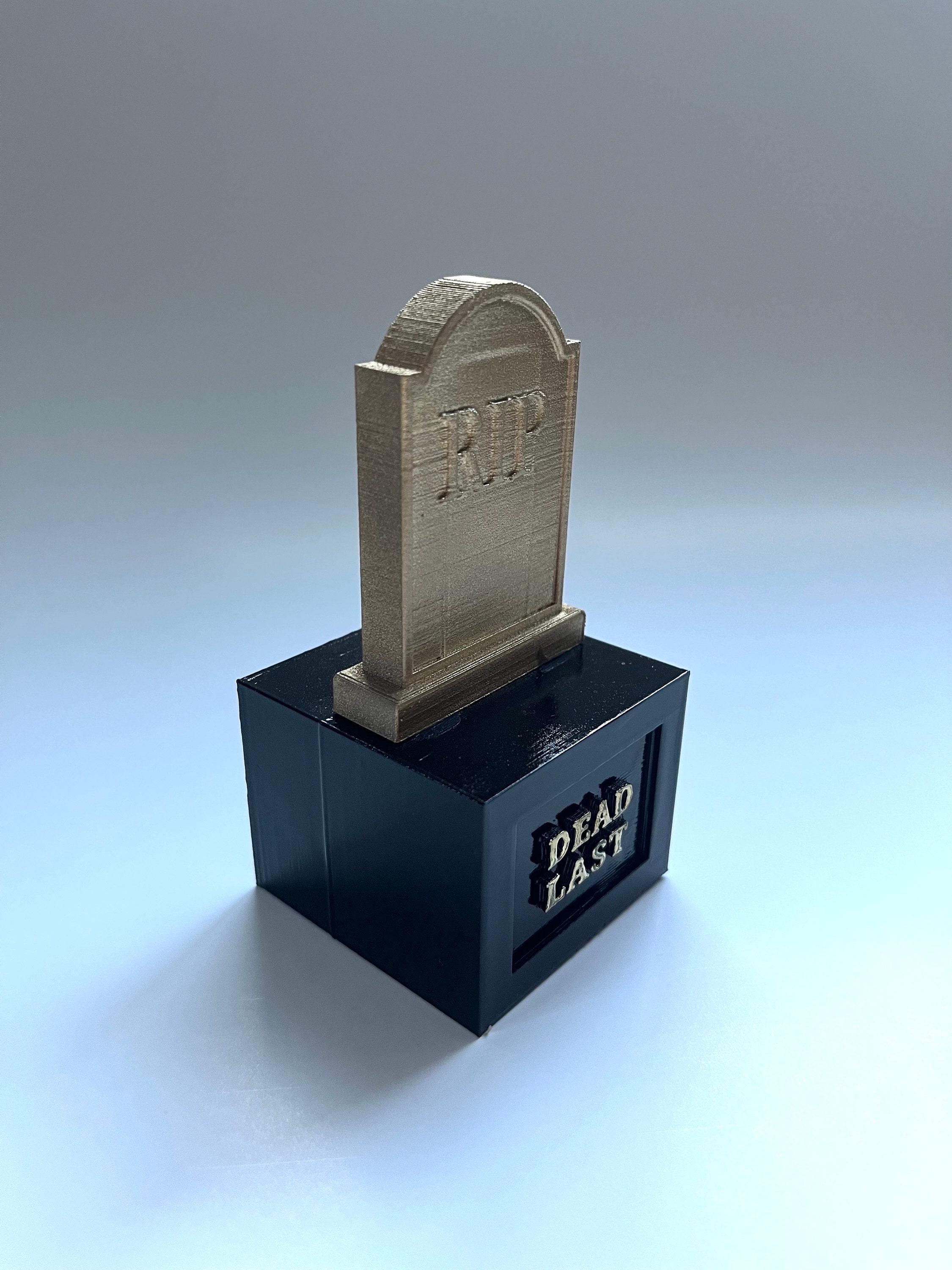 Dead Last Trophy, Funny Trophy, Game Night Award, Gag Gift, Loser ...