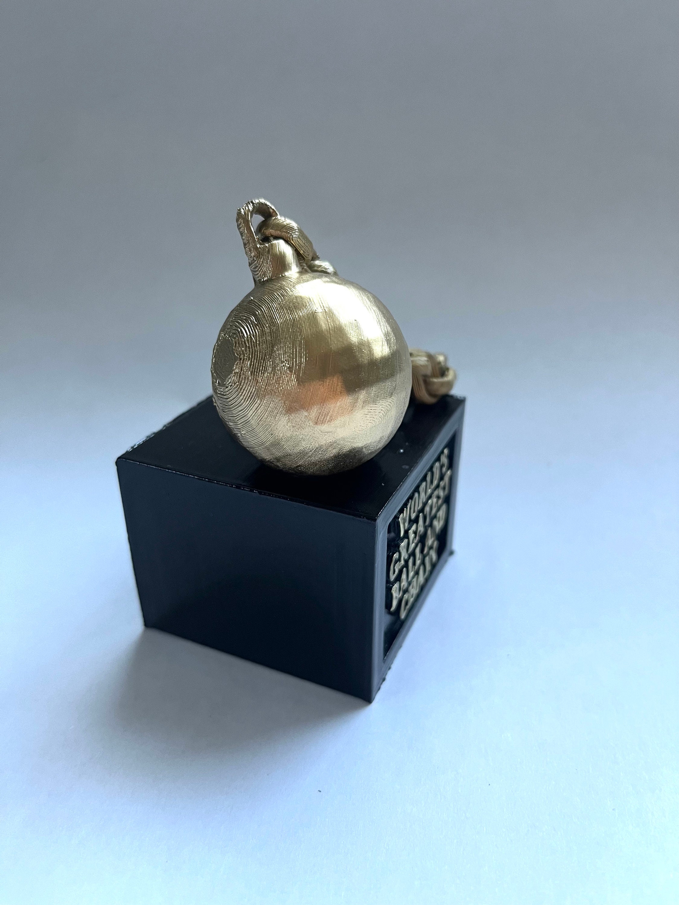 Worlds Greatest Ball and Chain Trophy, Funny Trophy, Funny Gift for Him ...