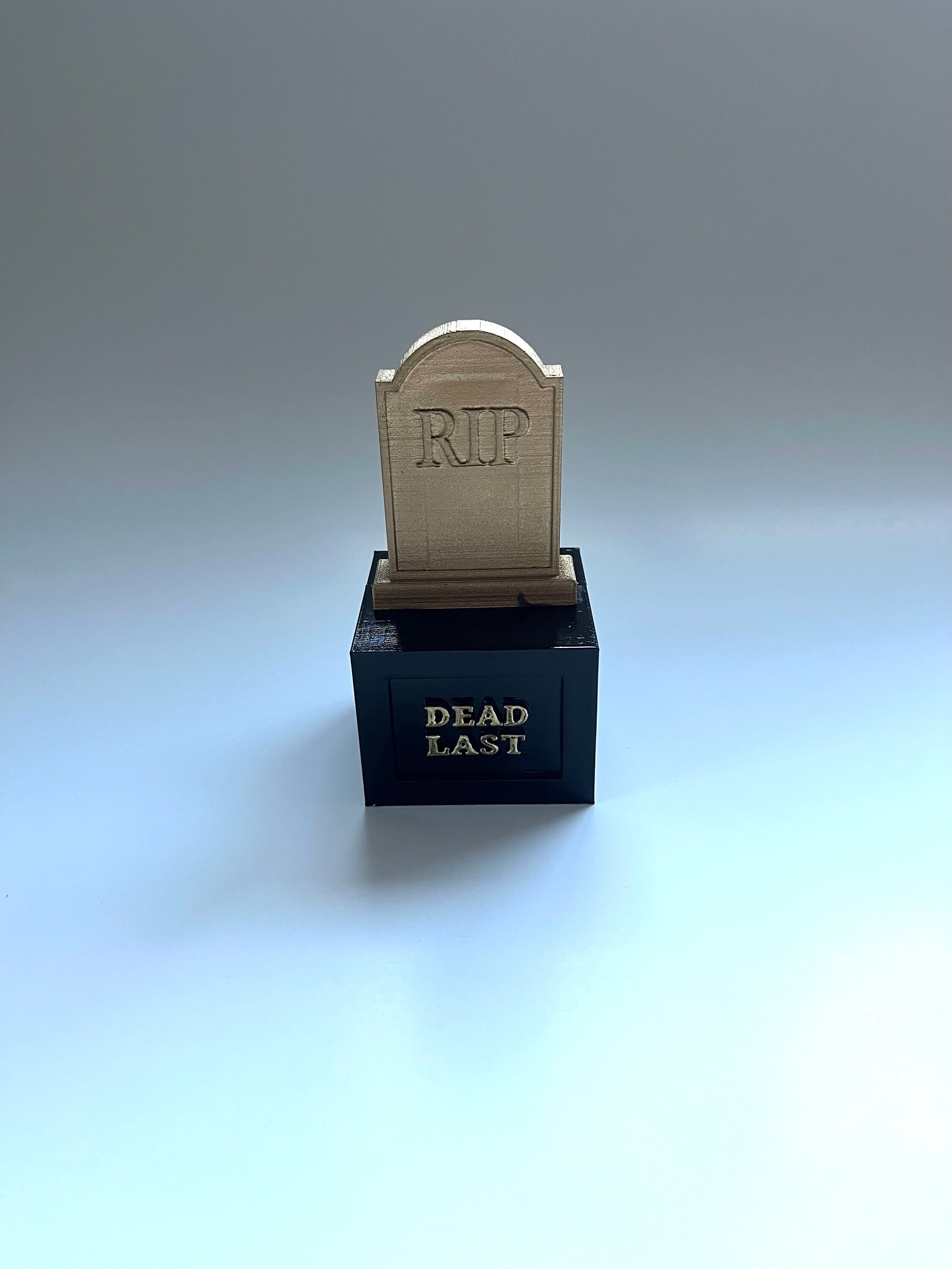 Dead Last Trophy, Funny Trophy, Game Night Award, Gag Gift, Loser ...