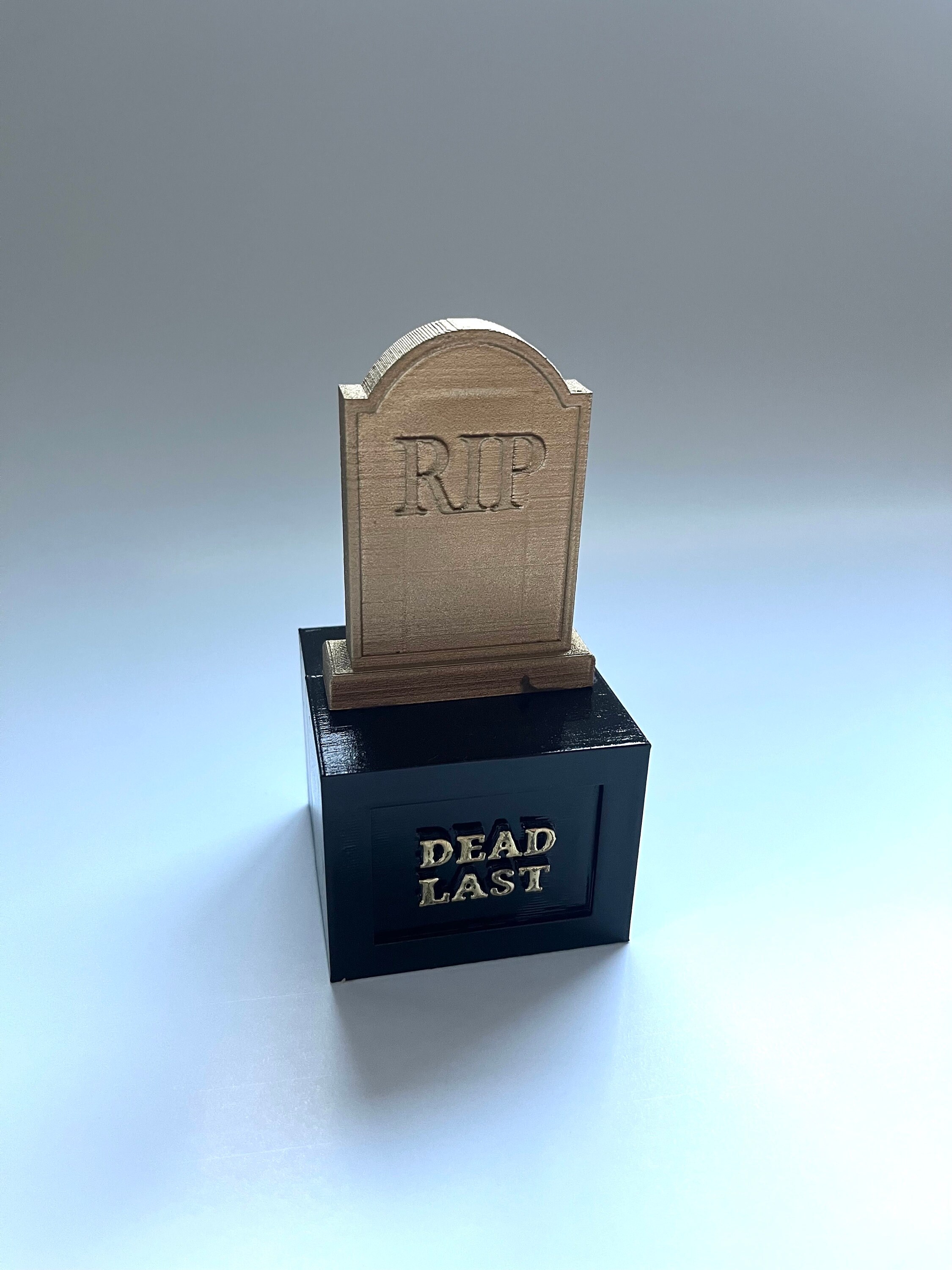 Dead Last Trophy, Funny Trophy, Game Night Award, Gag Gift, Loser ...