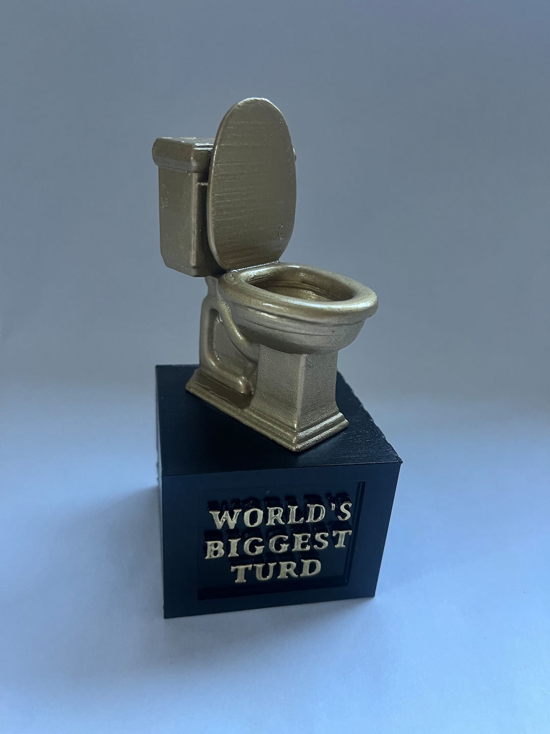 Worlds Biggest Turd Trophy Funny Trophy Funny Gift for Him - Etsy