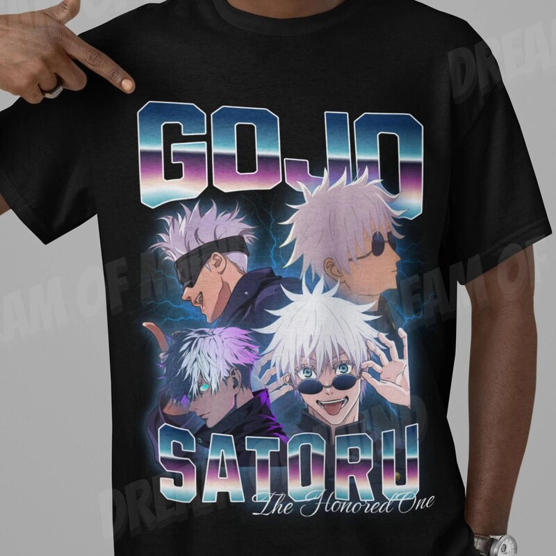 Gojo Satoru Clothing - Etsy