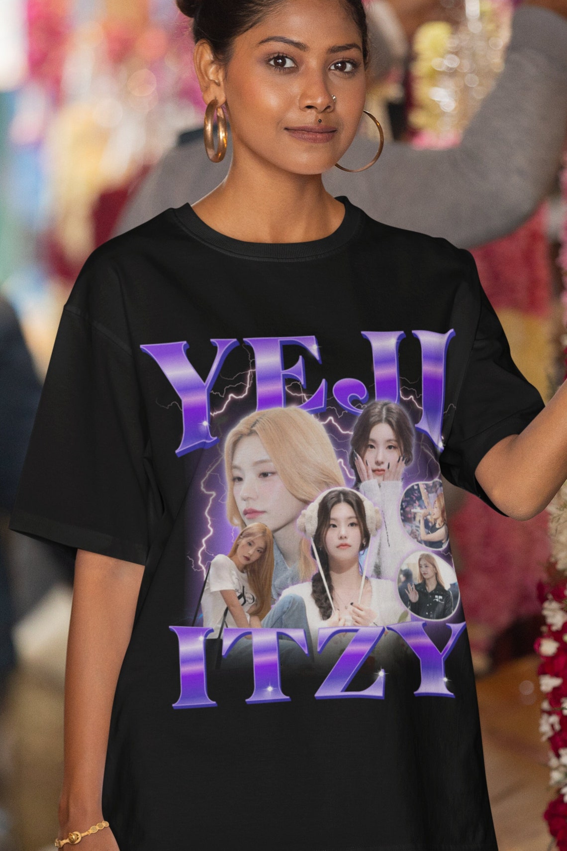 Itzy Yeji T-shirt - Retro 90s Bootleg Kpop Tee - Etsy