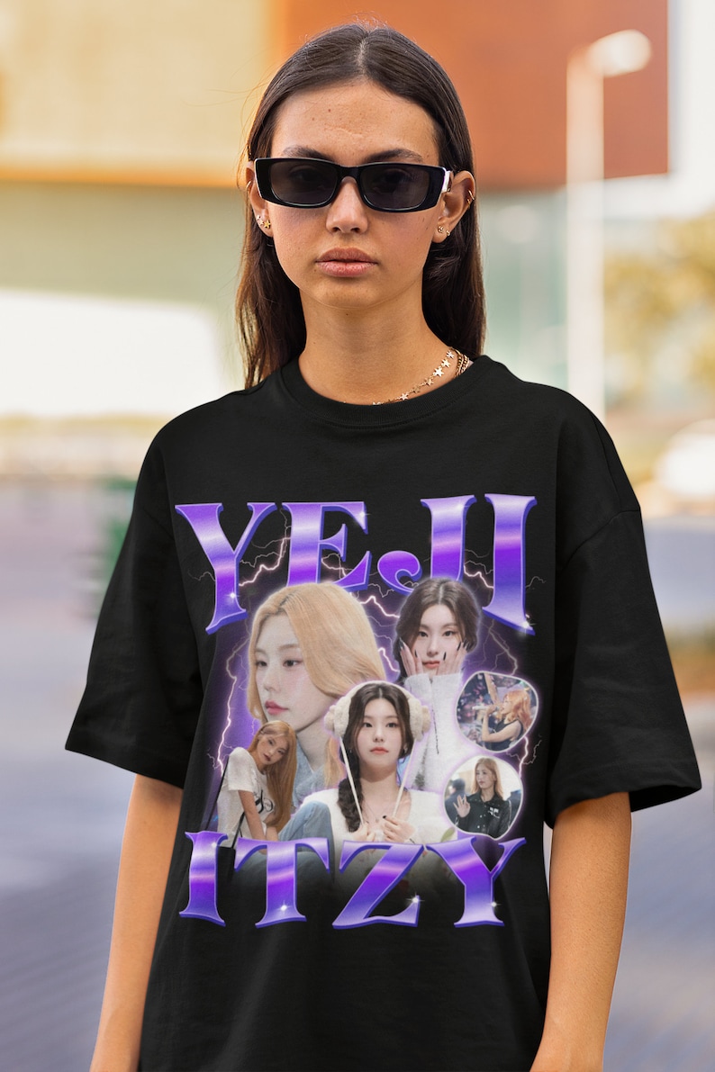 Itzy Yeji T-shirt - Retro 90s Bootleg Kpop Tee - Etsy