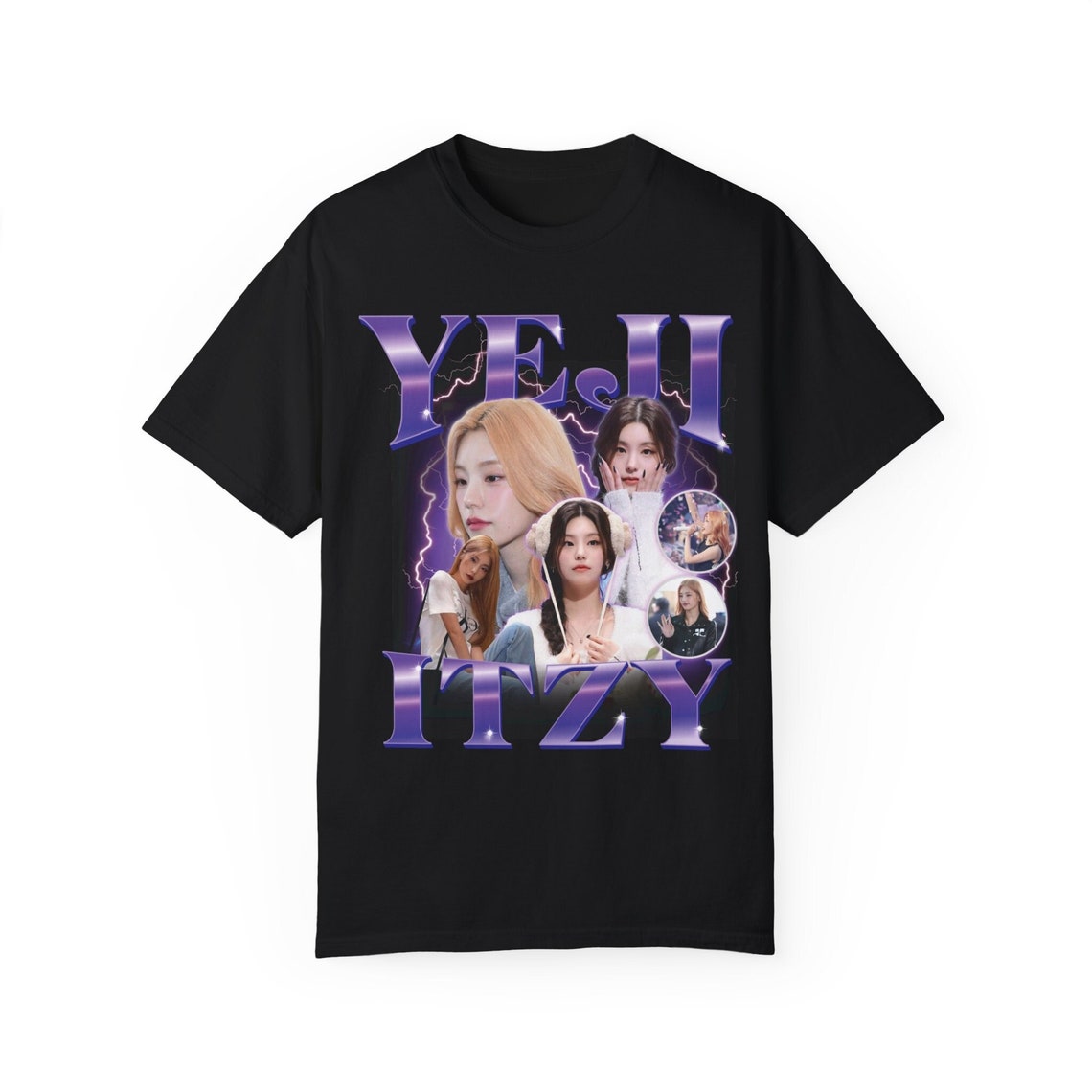 Itzy Yeji T-shirt - Retro 90s Bootleg Kpop Tee - Etsy