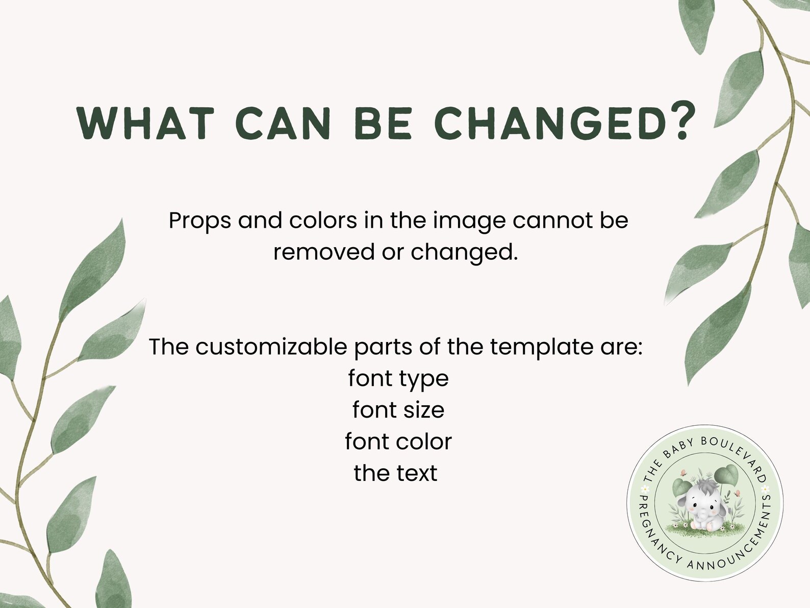 Adoption Announcement Digital Template, Boho Editable Reveal Social ...