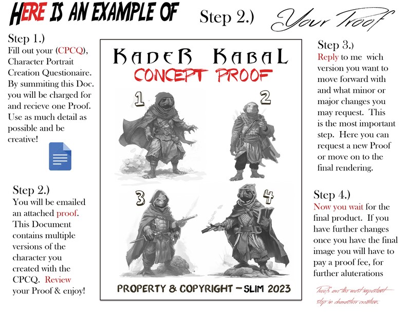 Custom Role Playing Character Portraits Fully Customized Fantasy ...