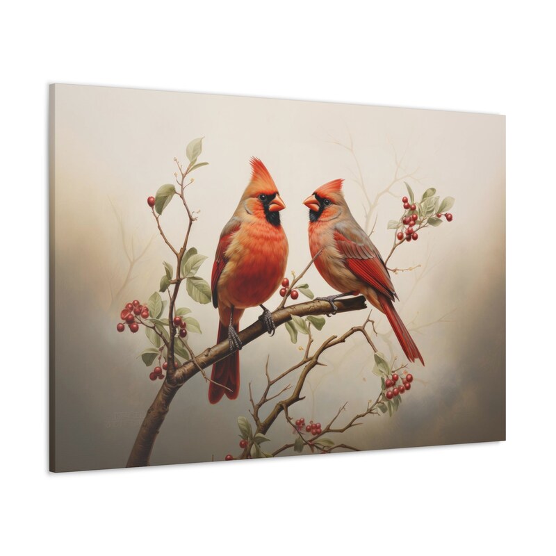 Cardinal Art - Etsy
