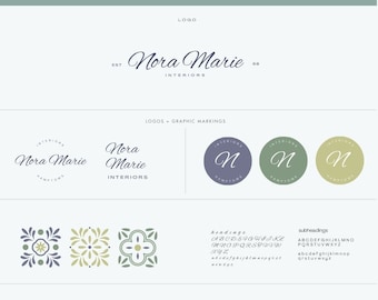 Interior Design Logo and Brand Kit - Etsy