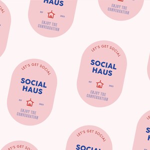 Social Haus Logo Template - Etsy