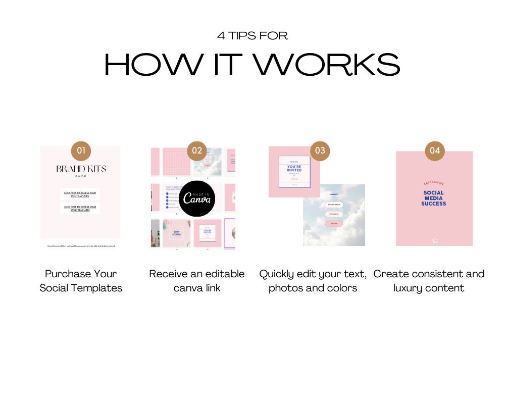 Social Haus Social Bundle Templates Editable in Canva - Etsy