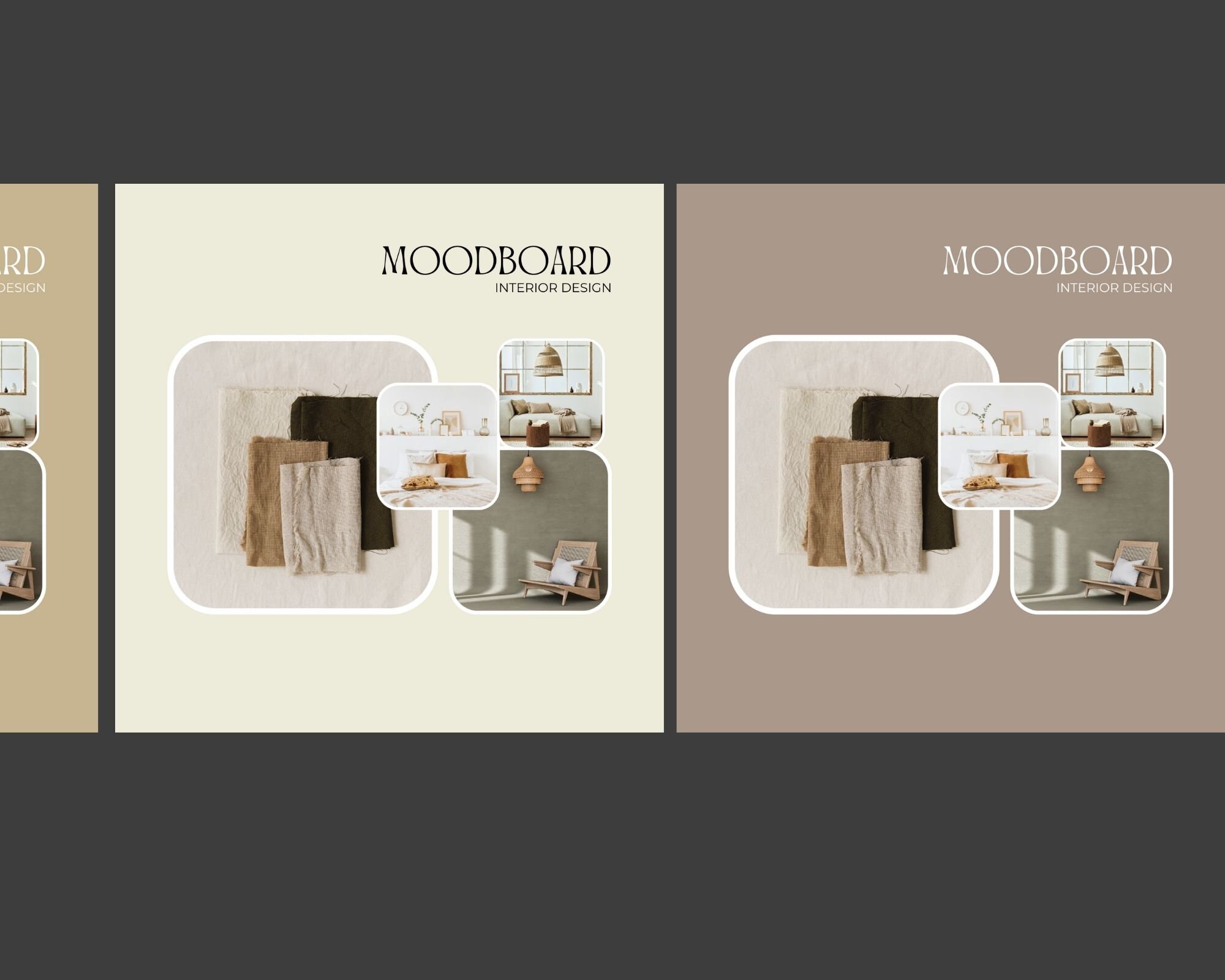 Interior Design Social Bundle Templates Editable in Canva - Etsy