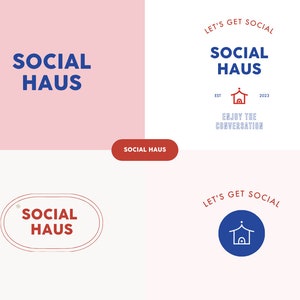 Social Haus Logo Template - Etsy