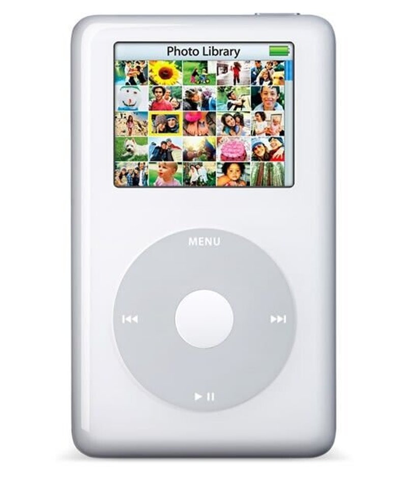 Apple Ipod Photo 4th Generation 20GB White (A1099 / MA079LL/A) W ...