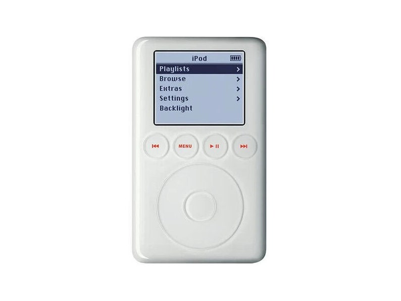 Apple Ipod Classic 3rd Generation 15GB White (A1040 / M8946LL/A) W ...