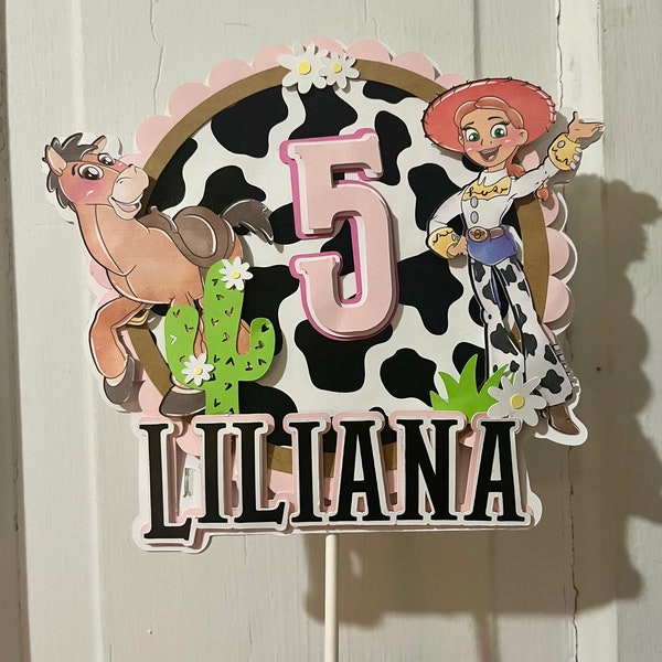 Jesse Toy Story Cake Toppers - Etsy