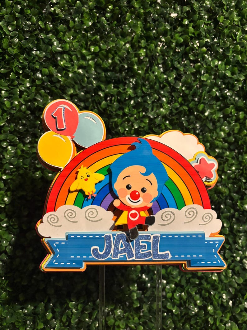 Payaso Plim Plim Cake Topper - Etsy