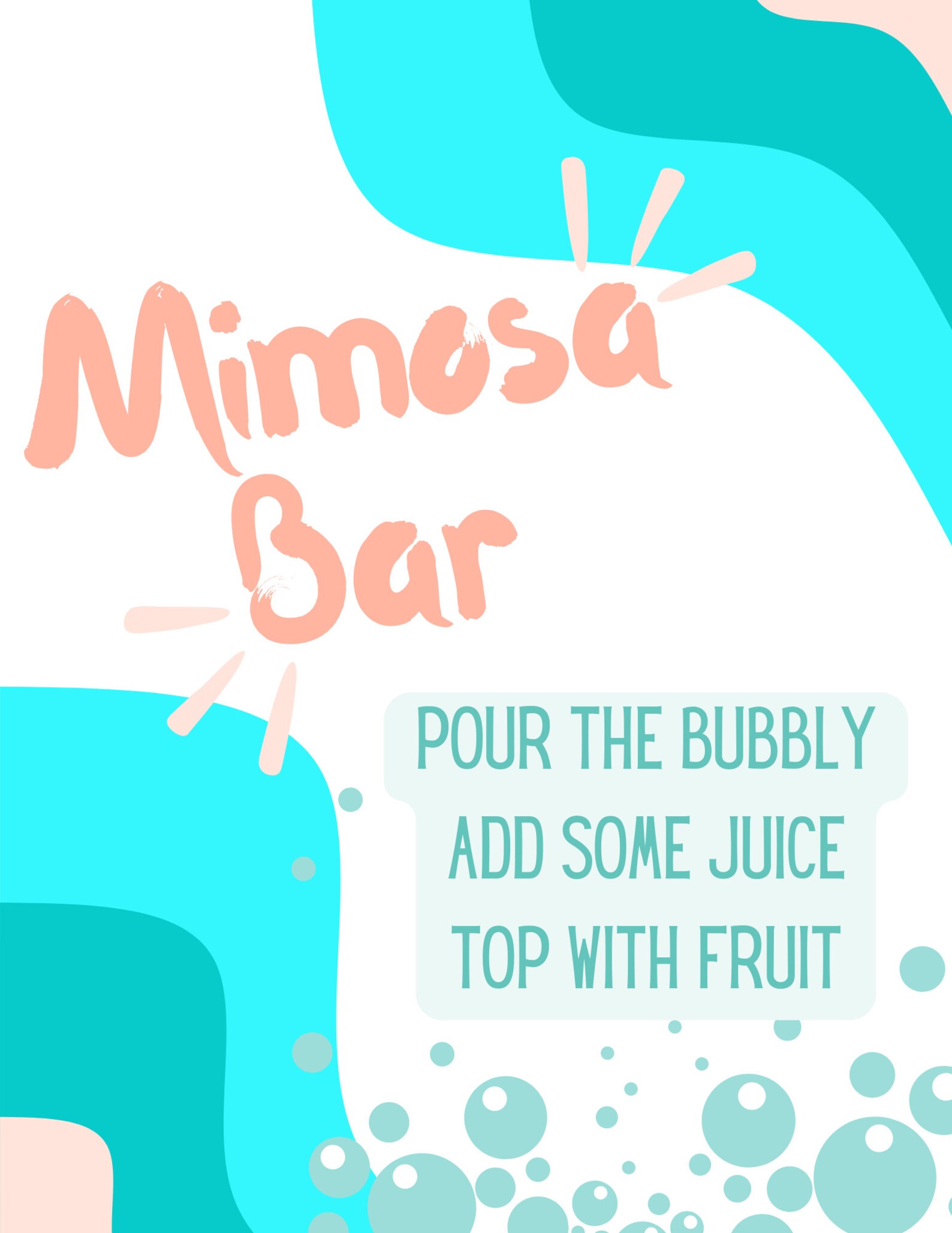 Last Splash Bach Bash Custom Signage - Etsy