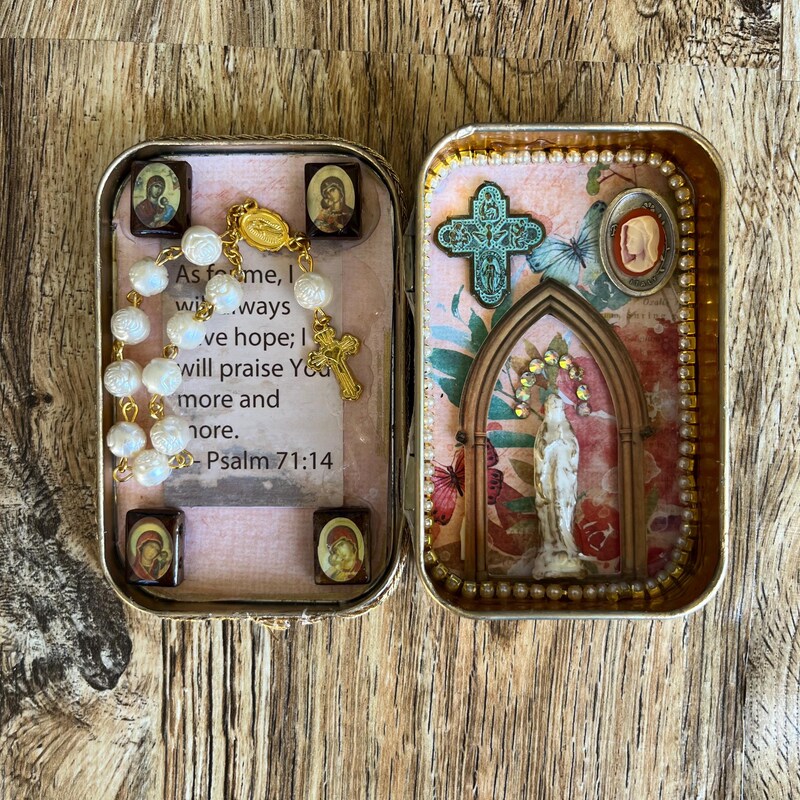 Prayer Box Tin - Etsy