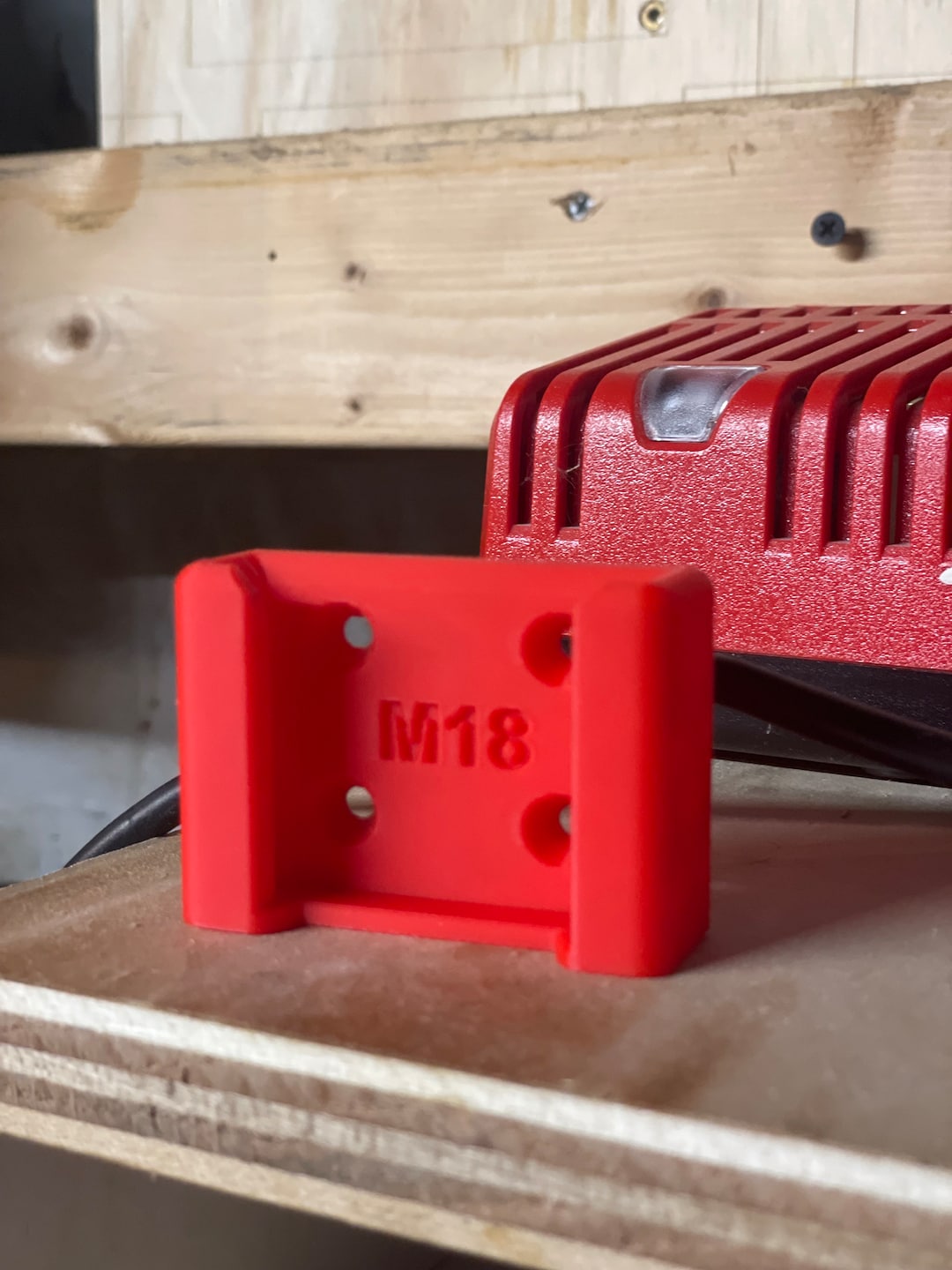 Milwaukee M18 Battery Holder - 3D Printed Tool Organizer - Etsy