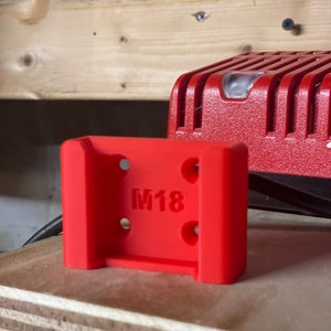 Milwaukee M18 Battery Holder - 3D Printed Tool Organizer - Etsy