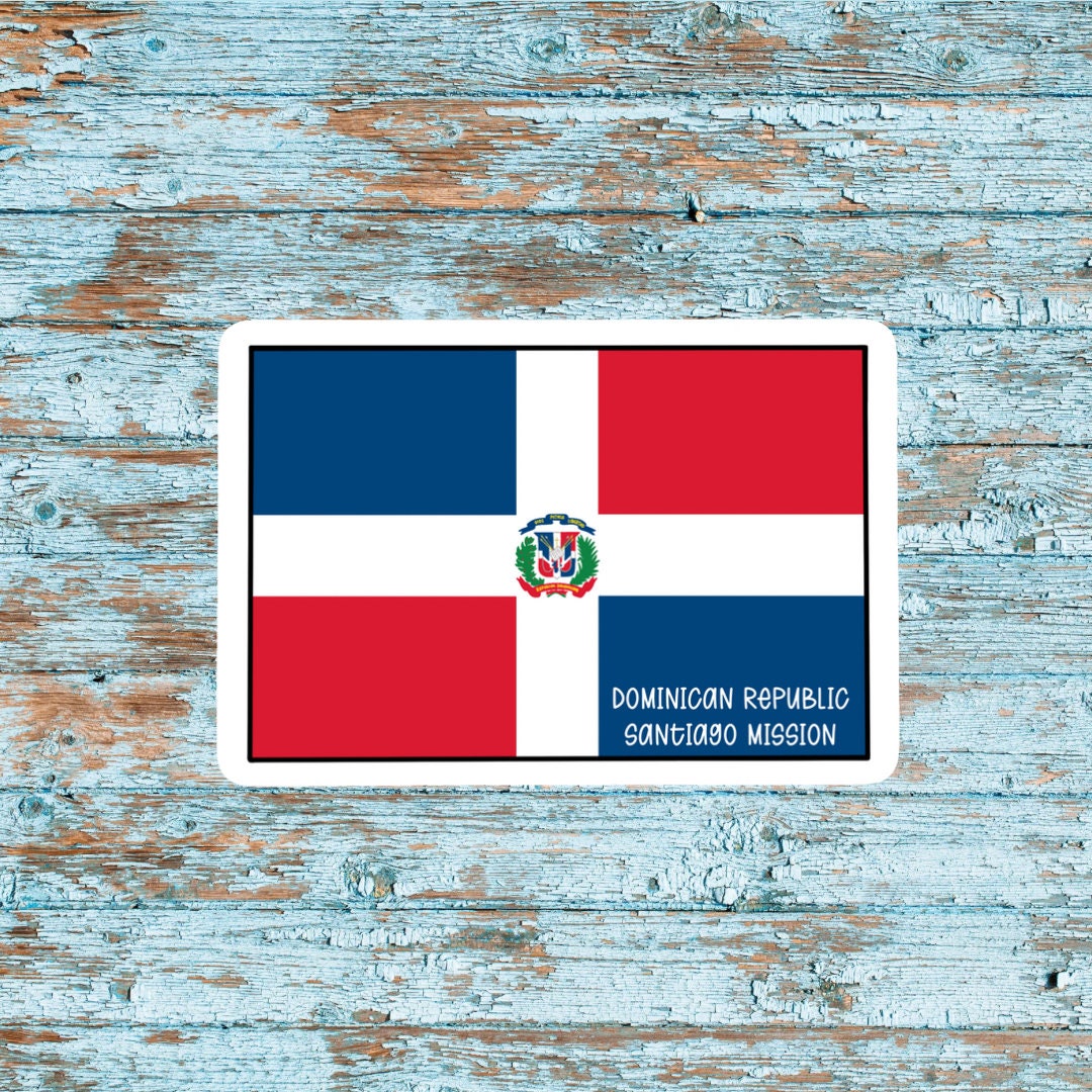 Custom Mission Flag Sticker Missionary Sticker LDS - Etsy