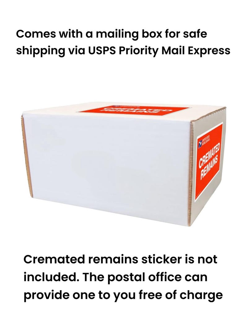 Tsa-approved Fly-safe Travel Cremation Urn Kit for Human Ashes ...