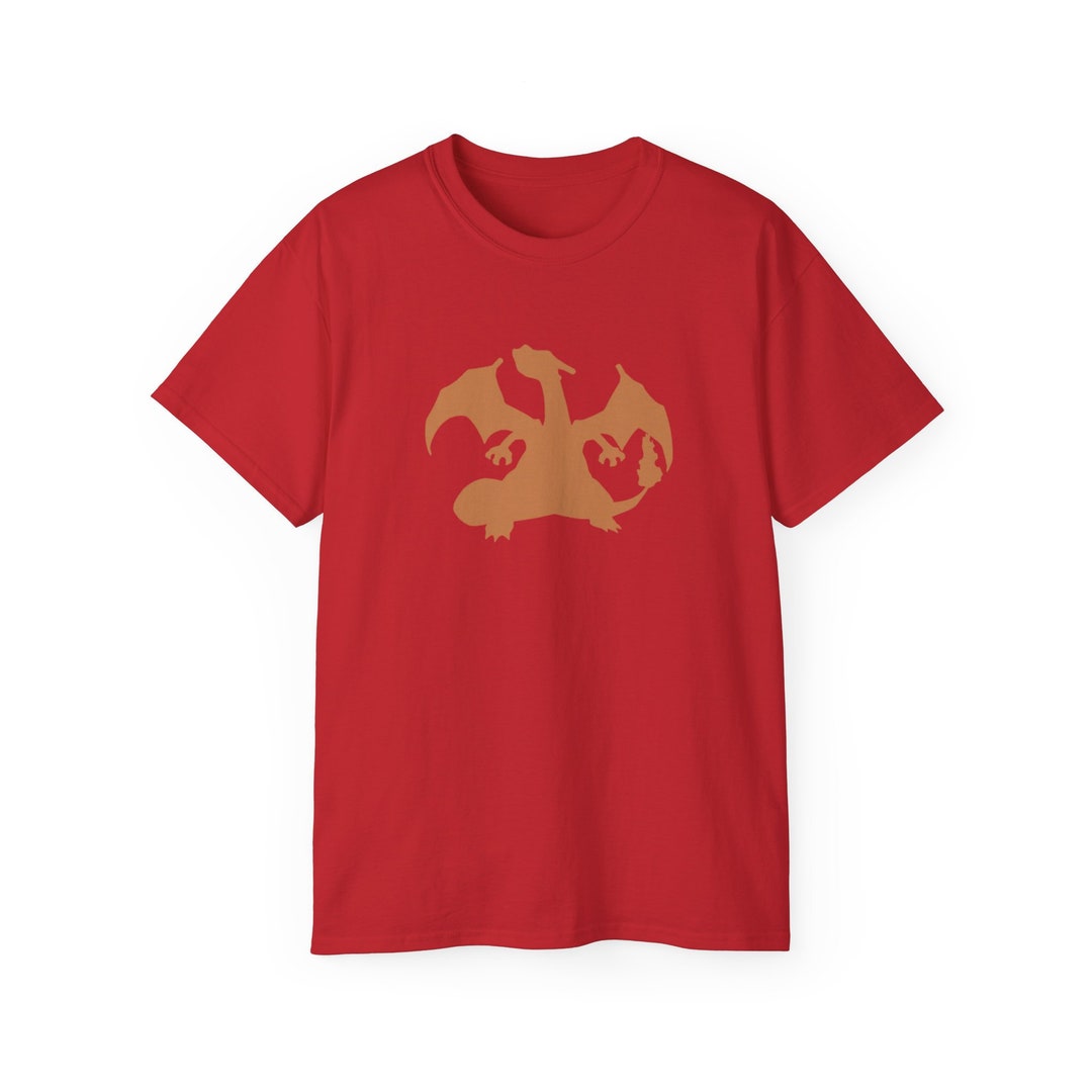 Charizard Silhouette T-shirt - Etsy