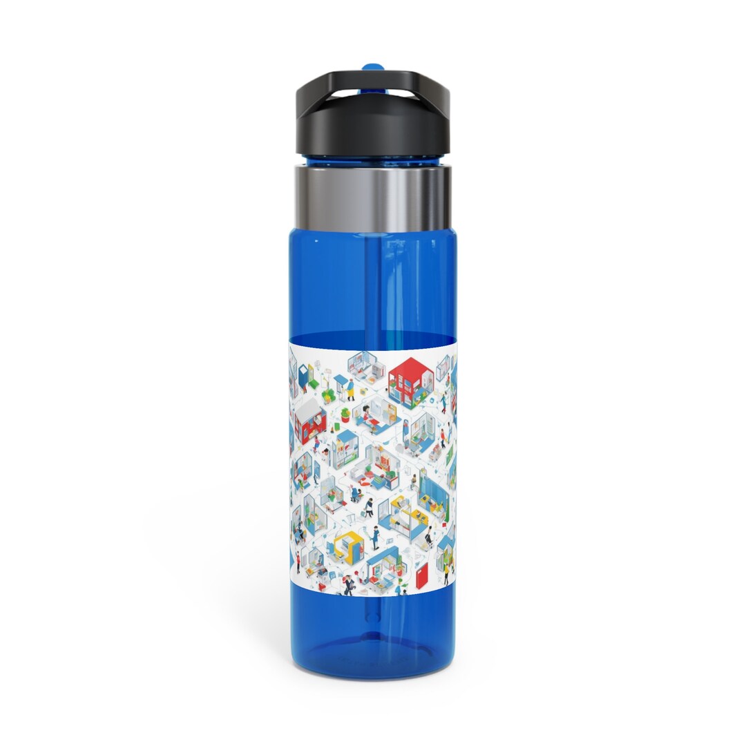 ADHD Focus Water Bottle, ADD Water Bottle, Anxiety Relief Bottle, Rube ...