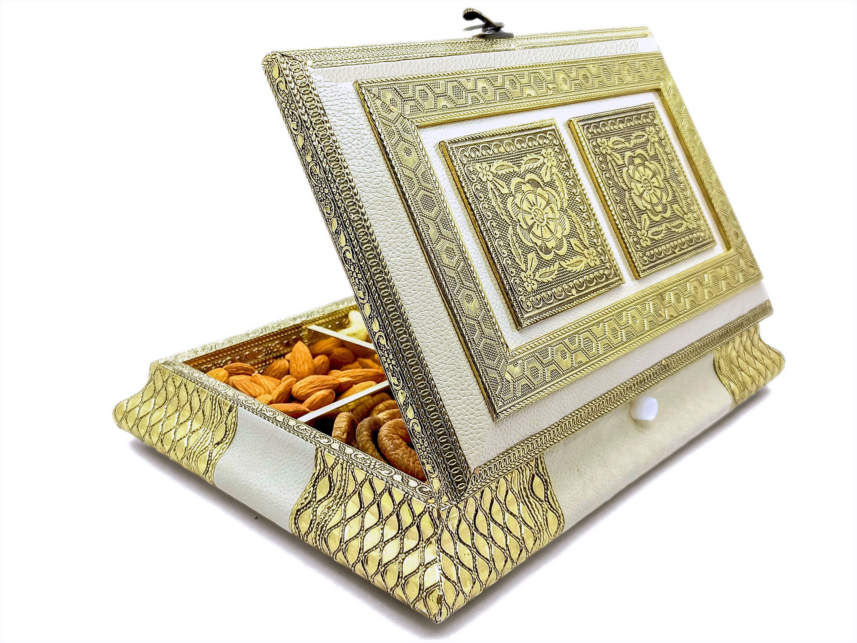 Dry Fruit Box/wooden Dry Fruit Box/sweets Box/oxidized Dry Fruit Box ...