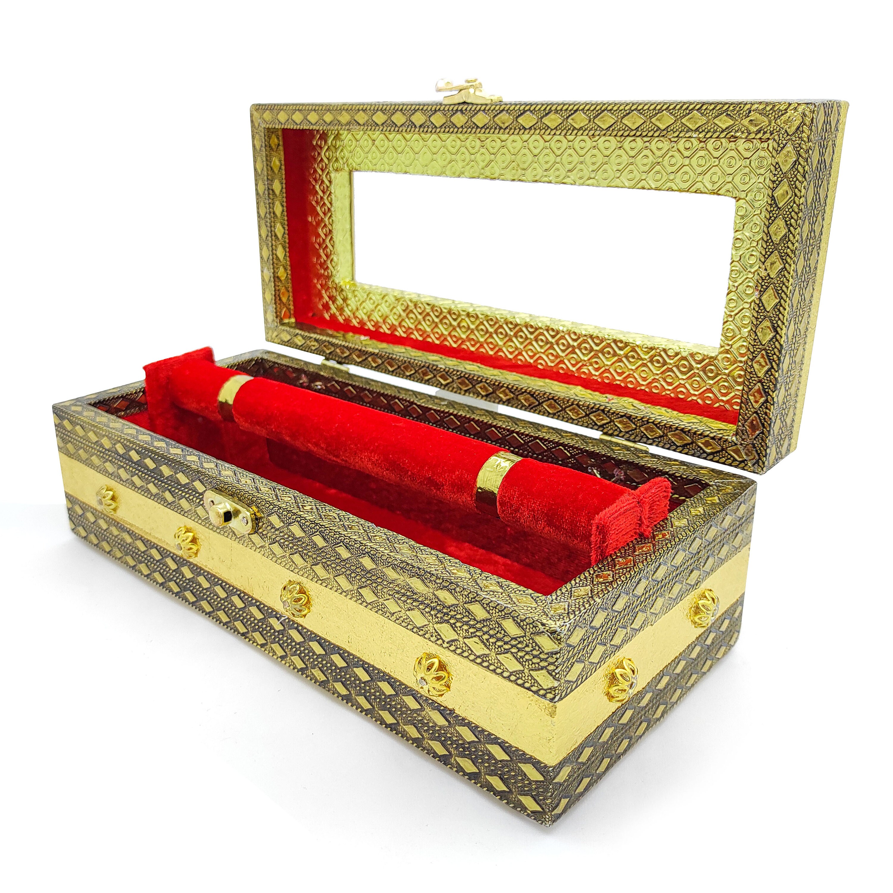 Jewelry Box, Bangle Box, Indian Wedding, Dulhan Gift, Vanity Box, Churi ...