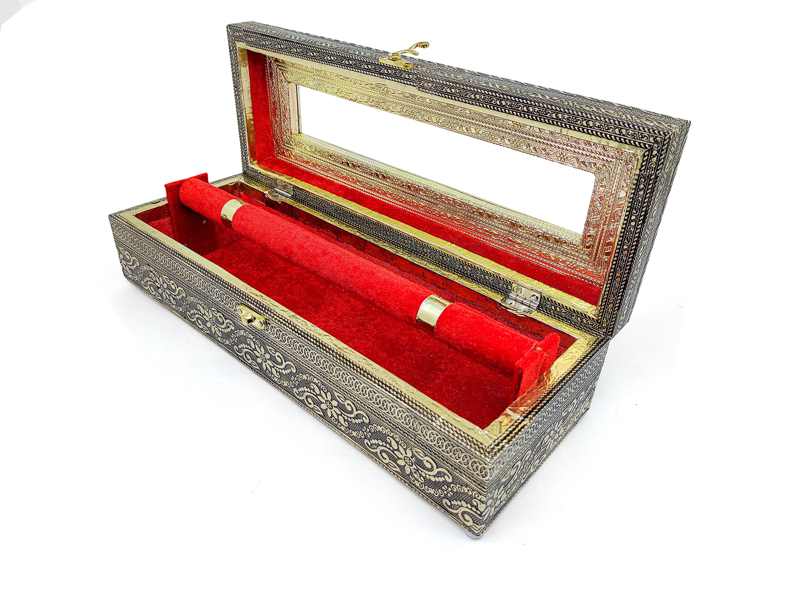 Jewelry Box, Bangle Box, Indian Wedding, Dulhan Gift, Vanity Box, Churi ...
