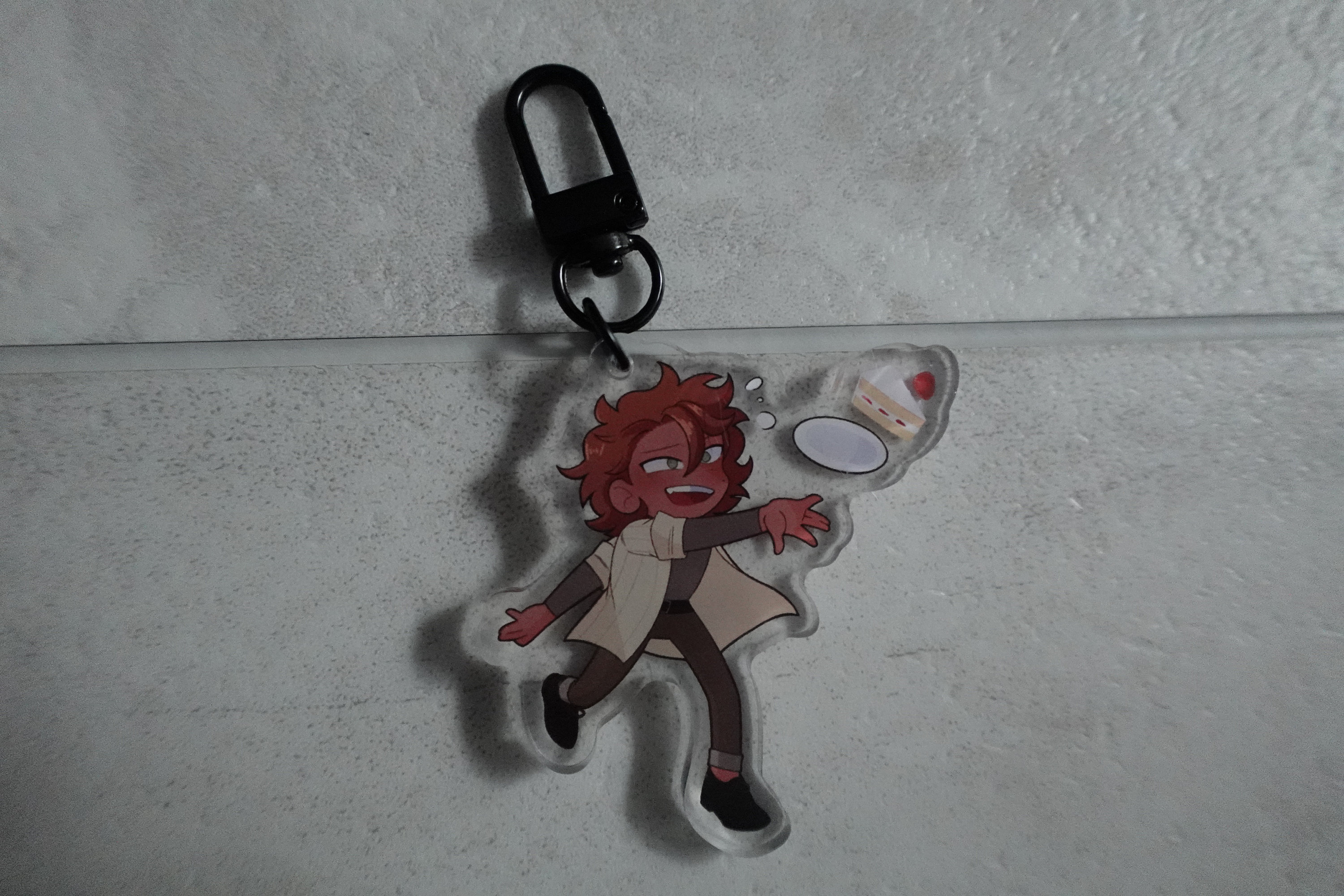 Rody Dead Plate Acrylic Keychain - Etsy