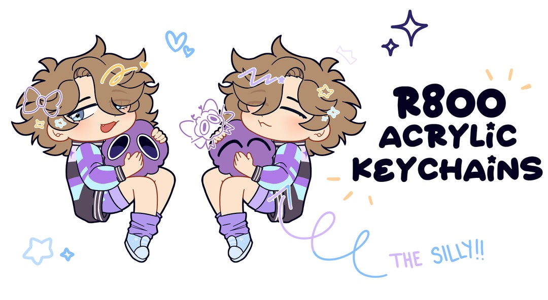 R800 (ranboo) Acrylic Keychain - Etsy