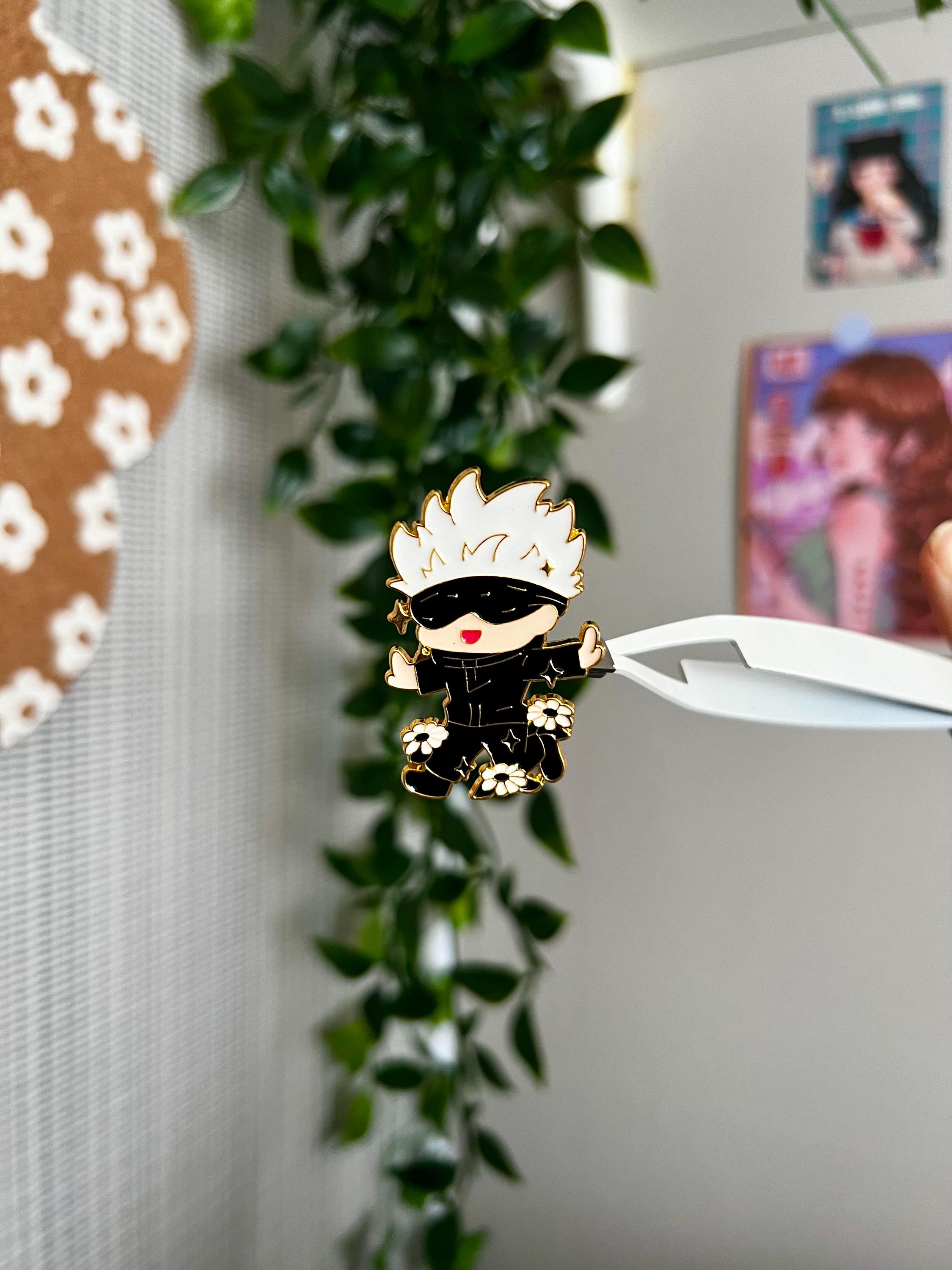 Gojo Satoru Enamel Pins, JJK, Jujutsukaisen, Cute, Kawaii - Etsy